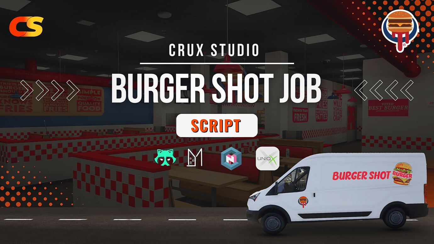 [QB ,QBOX] BURGERSHOT JOB SCRIPT - FiveM Releases - Cfx.re Community