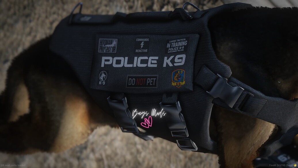Custom K9 Police Dog Ped - FiveM Releases - Cfx.re Community