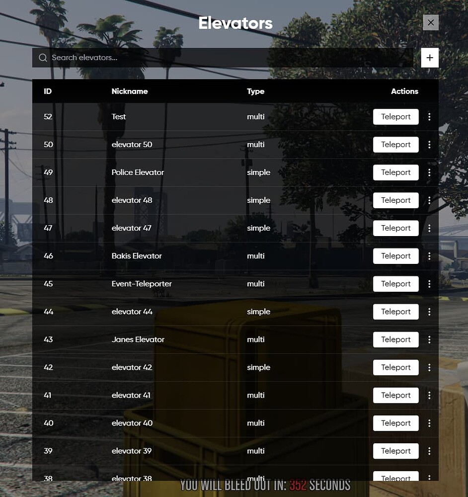 Dynamic Teleporters / Elevators [ESX/QBCore] - FiveM Releases - Cfx.re ...