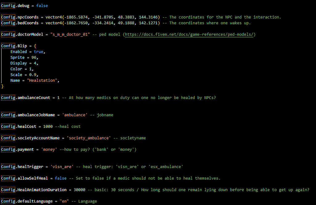 [ESX / PAID] HEAL STATION - Releases - Cfx.re Community