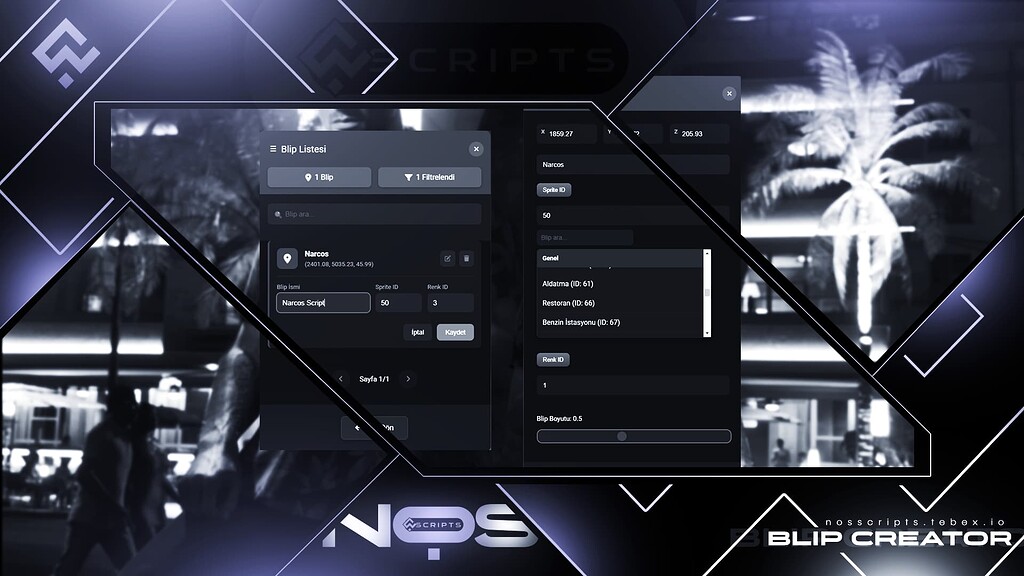 🗺️ Blip Creator | Compatible with ESX - QBCore - QBox - FiveM Releases ...