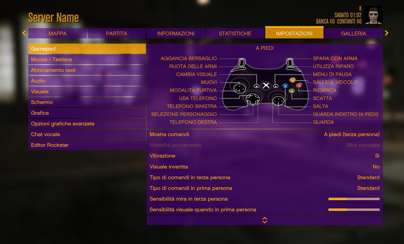 Gta Escape Menu (Color Customization) - FiveM Releases - Cfx.re Community