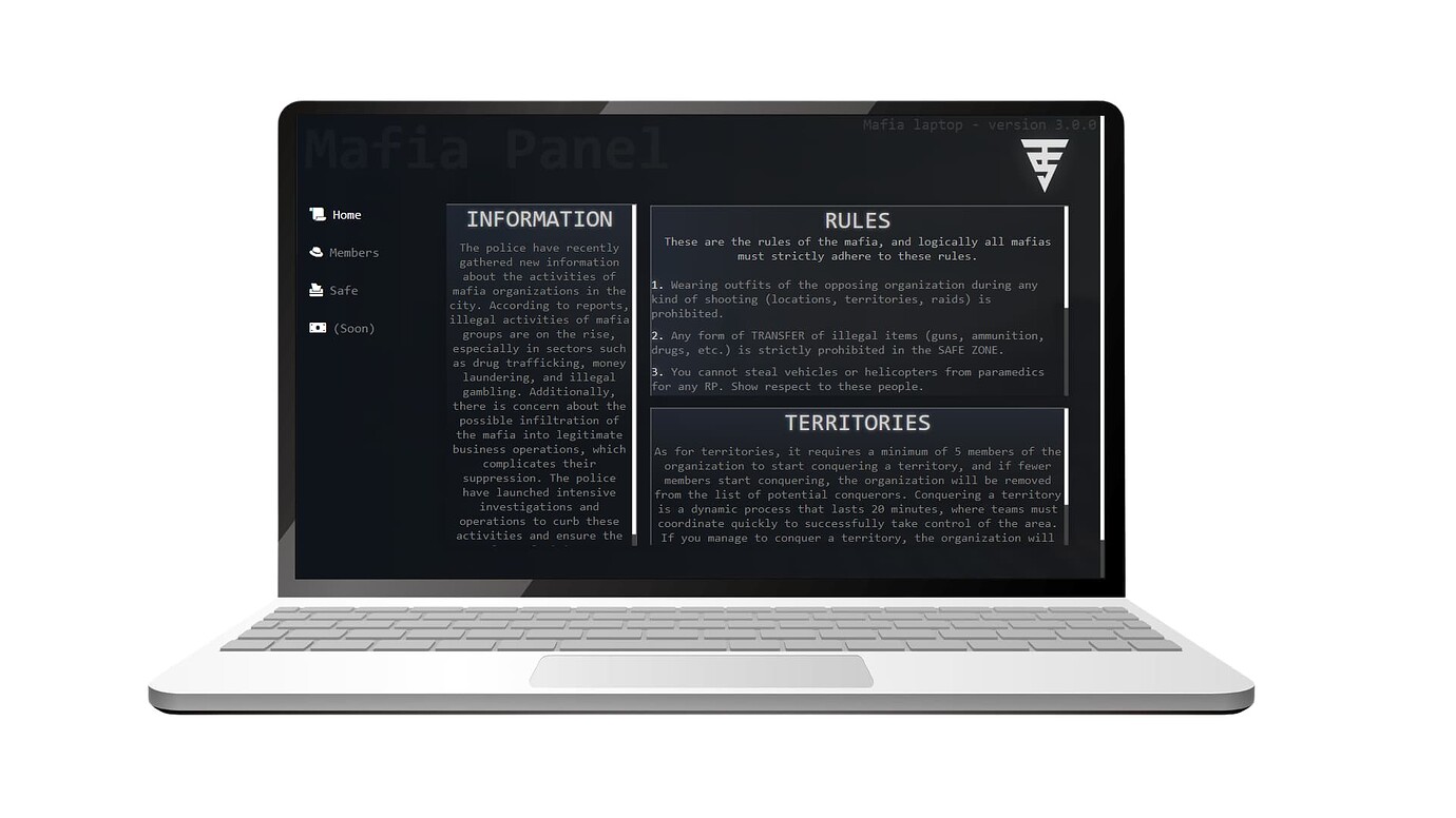 [PAID] [ESX] | TS Mafia Laptop + Jobs - FiveM Releases - Cfx.re Community