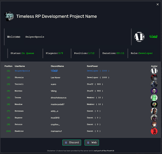 [PAID] Advanced Connect Queue | Discord Role Priority | Allow List with ...