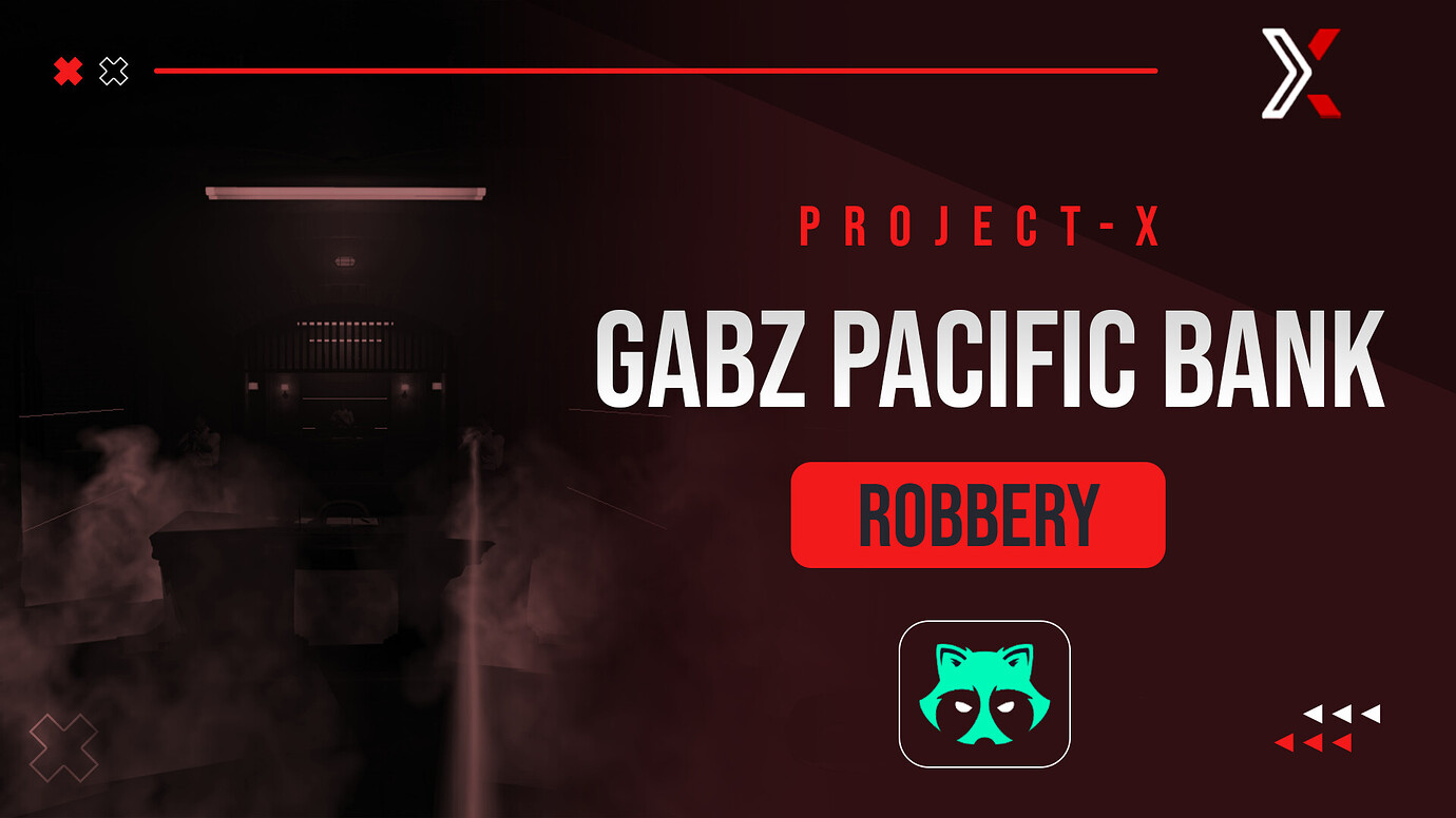 Project X Gabz Pacific Bank Robbery Heist - QB | QBOX | ESX | Custom - FiveM Releases - Cfx.re ...