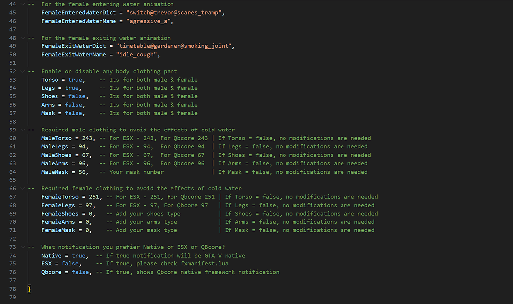 Cold Water damage 1.2 - FiveM Releases - Cfx.re Community