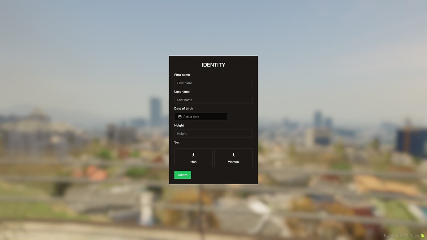 [FREE] [ESX] Esx identity - FiveM Releases - Cfx.re Community