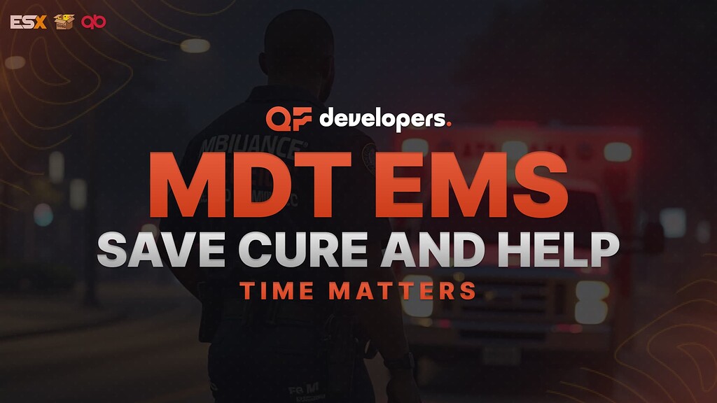 Advanced MDT for EMS [ESX/QBOX/QB] - FiveM Releases - Cfx.re Community