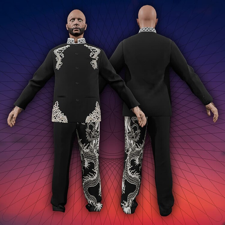 [PAID] Asian Suit Pack Clothes ( Male ) - FiveM Releases - Cfx.re Community