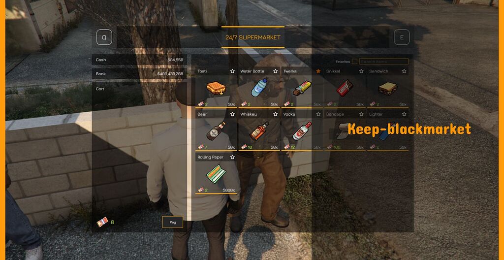 [Paid] [QB/ESX] Black market script with quest and leveling system ...