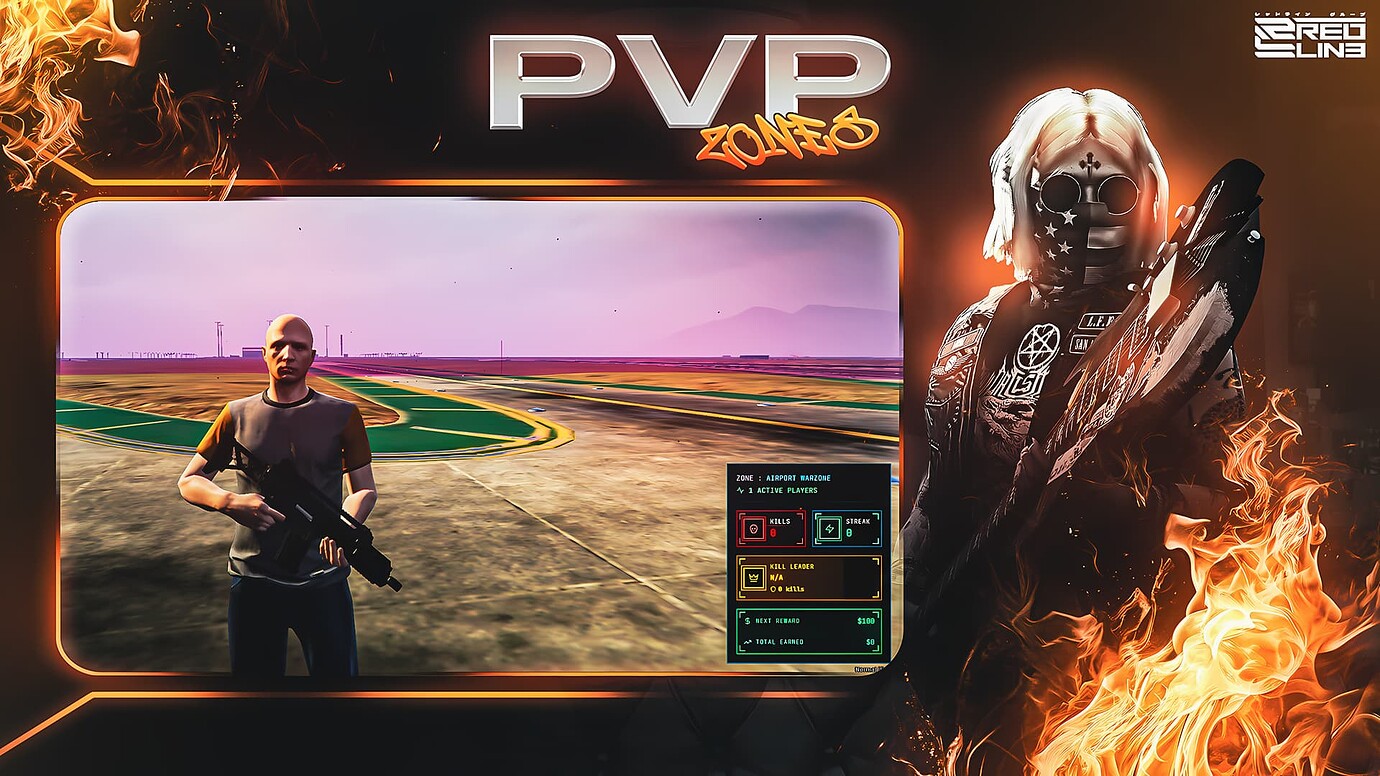 Redline PvP Zones (Rewards based)– Customizable, Competitive, and Clean ...