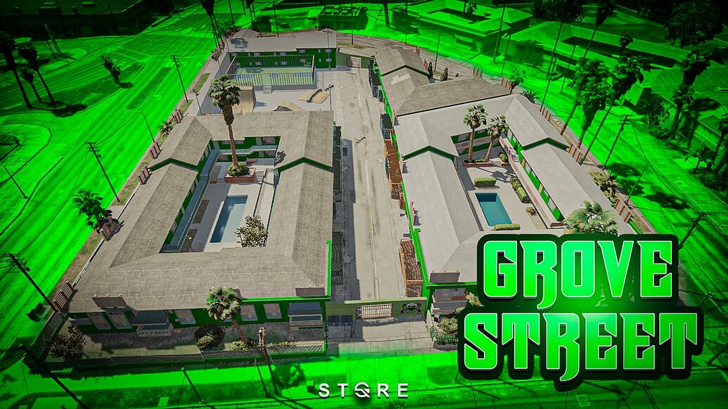 [MAP] Grove Street Hood Families Gang Map MLO Fivem GTA 5 RP - FiveM ...