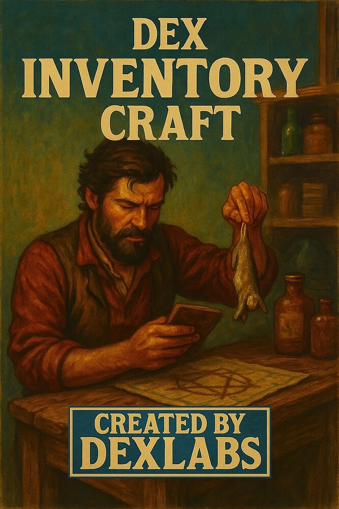 [REDM][VORP] Dex Inventory Craft - RedM Releases - Cfx.re Community