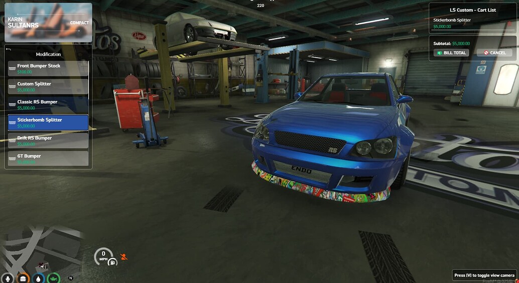 Vehicle Tuning / LS Customs Modification - FiveM Releases - Cfx.re ...