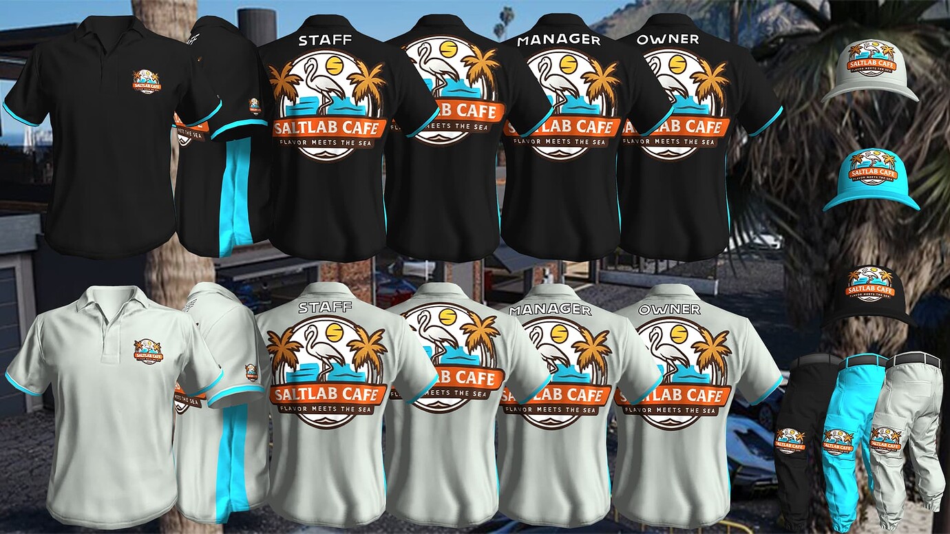 Saltlab Cafe Mech Uniform 1 for Male and Female (On Sale) - FiveM ...