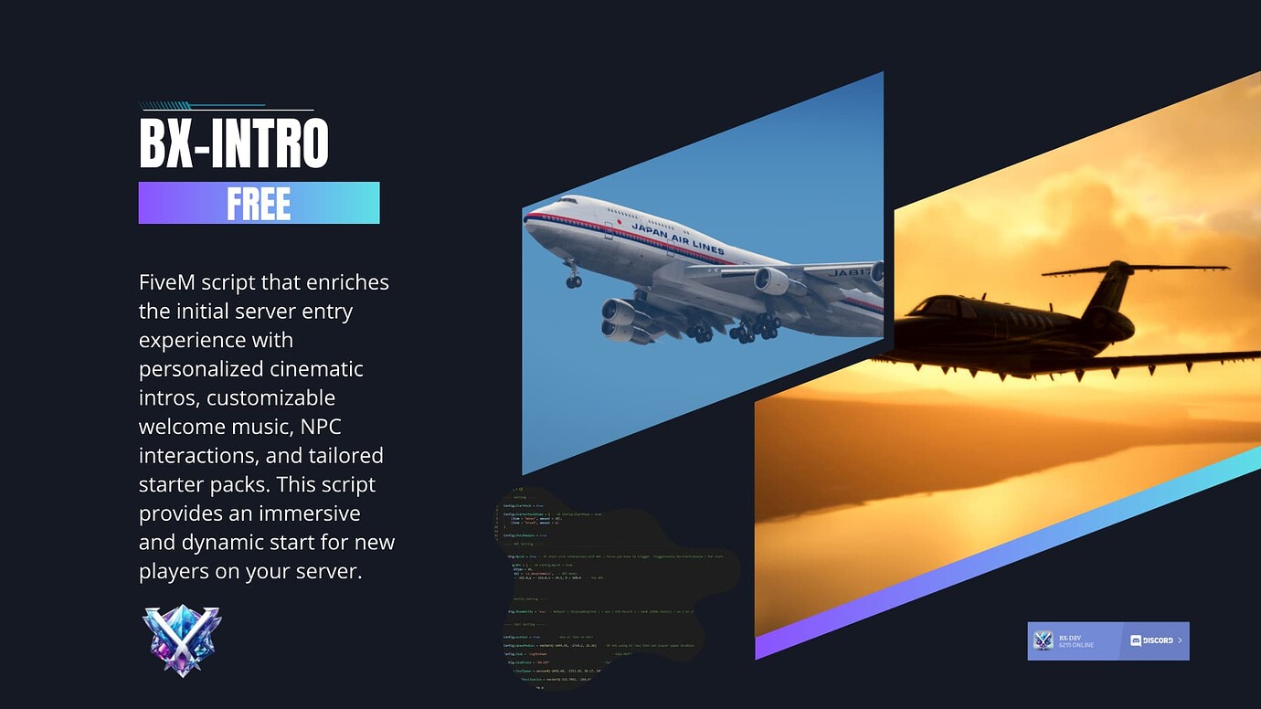 [ESX] [FREE] BX-Intro 🎬 - FiveM Releases - Cfx.re Community