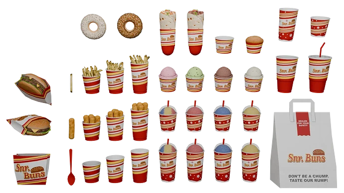 [PAID] [PROP] Snr. Buns Prop + Icon Pack | 38 Items - FiveM Releases ...