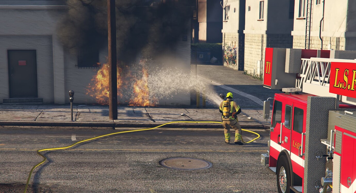 Smart Hose [v2] - Dynamic Ropes - Water / Foam Mode [Standalone/QBCore ...