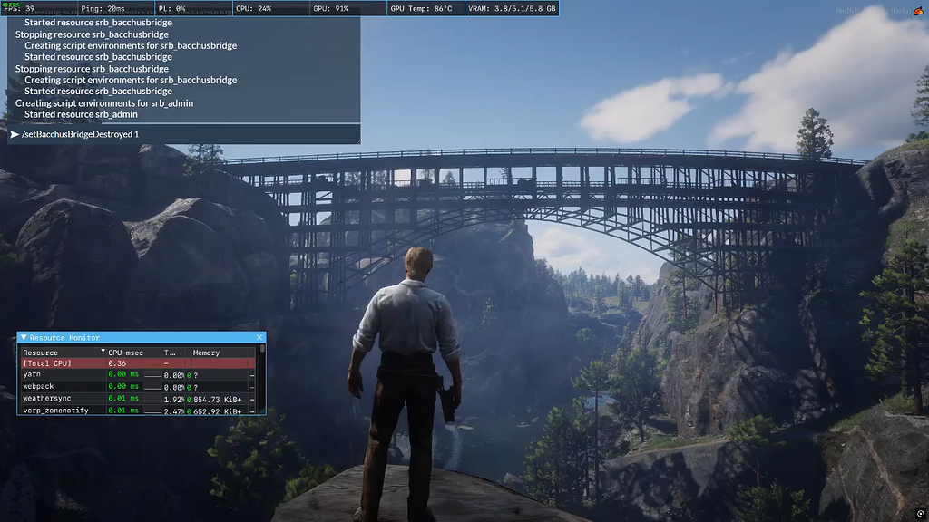 [STANDALONE] Bacchus Bridge Desctruction (srb_bacchusbridge) - RedM Releases - Cfx.re Community