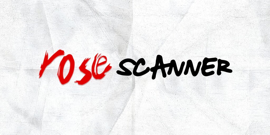 [FREE] [Standalone] ROSE Scanner - FiveM Releases - Cfx.re Community