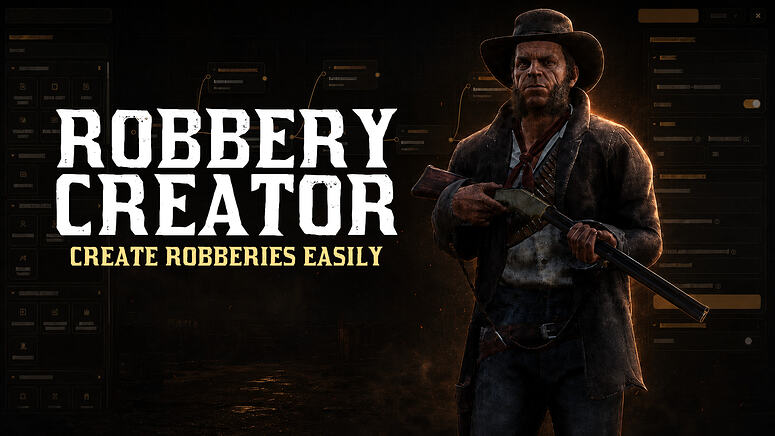[PAID] [VORP/RSG] Robbery Creator - InGame robbery & heist creator ...
