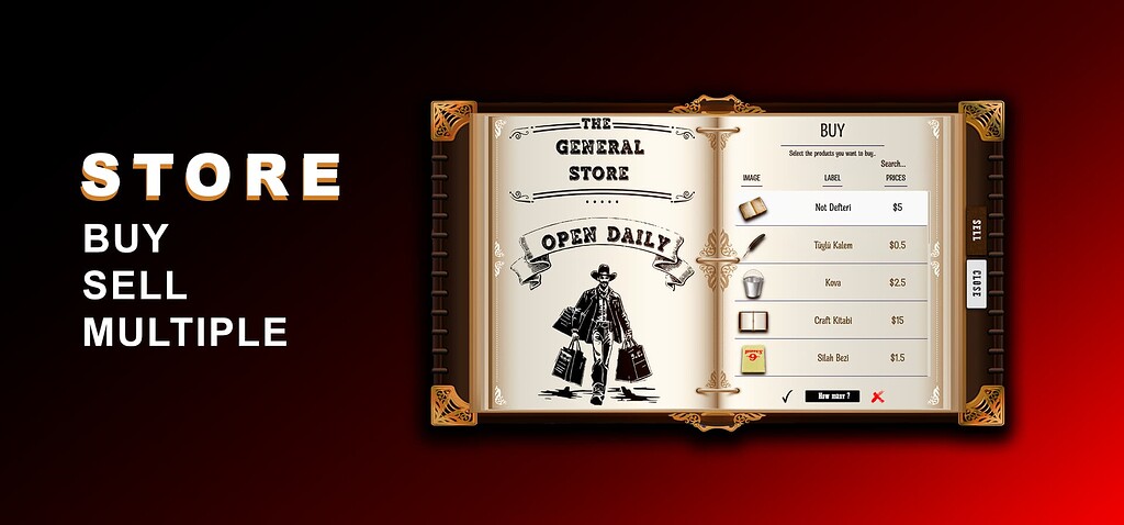 FX-Store [STANDALONE] - RedM Releases - Cfx.re Community