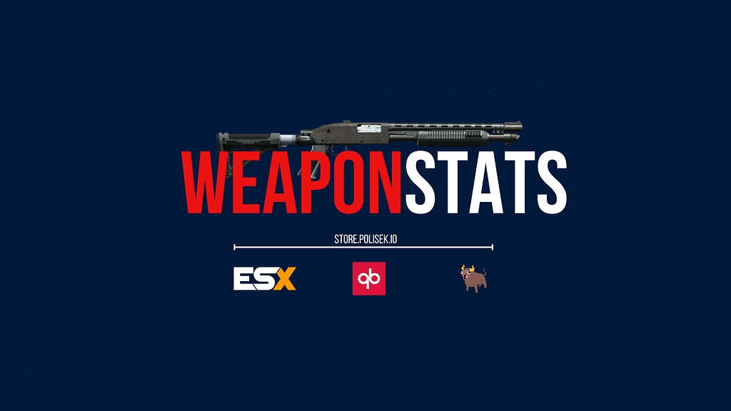 [ESX/QB/OX] Weapon stats - Realistic stats for weapons (Sway, recoil ...