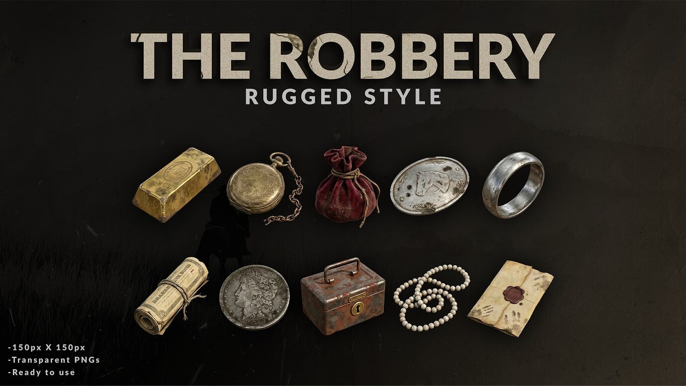 [Paid] [RedM] 💰 The Robbery Pack: Valuables & Loot Icons (Rugged Style ...