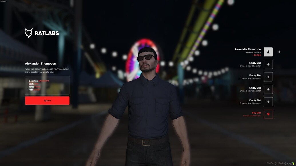 [QBCore] RAT-LOGIN - A Multicharacter Selection Script for FiveM ...
