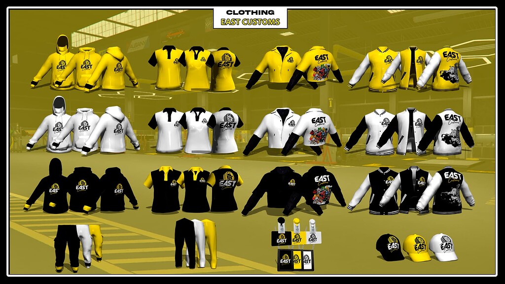 [PAID] East Customs - Clothing - Male / Female - FiveM Releases - Cfx.re Community