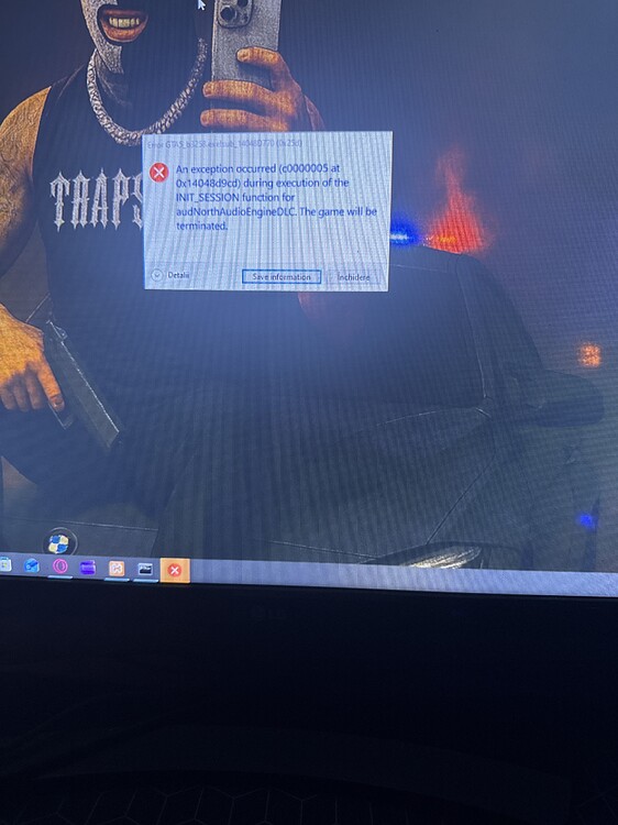 FiveM crash audNorthAudioEngineDLC at 90% loading on private server ...