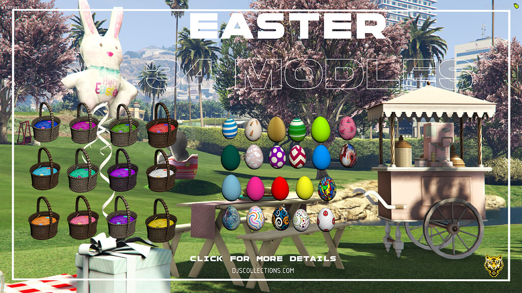 [FREE] [PROPS] Easter Eggs & Baskets - FiveM Releases - Cfx.re Community