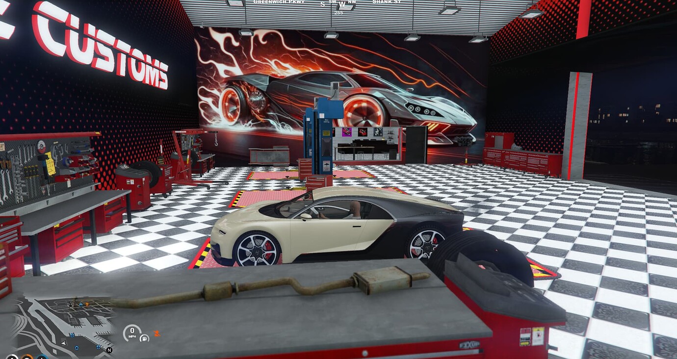 UNCStudios Rouge Customs MLO interior - FiveM Releases - Cfx.re Community