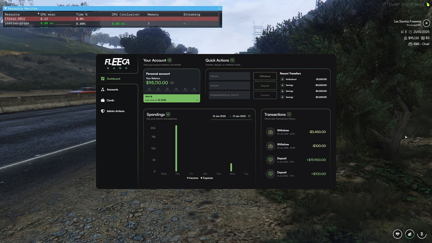 Advanced Banking - FiveM Releases - Cfx.re Community