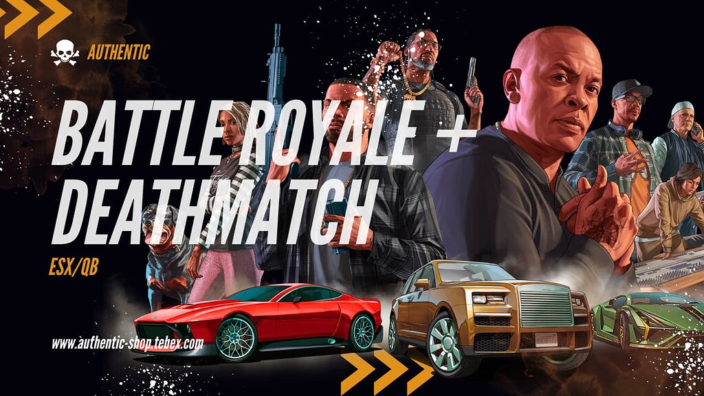 Battle Royale + Deathmatch [PAID] - FiveM Releases - Cfx.re Community