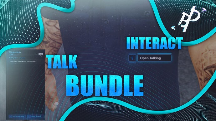 [PAID] [QBCore] [Standalone] | 🎥 Talk Interaction System & Interact ...