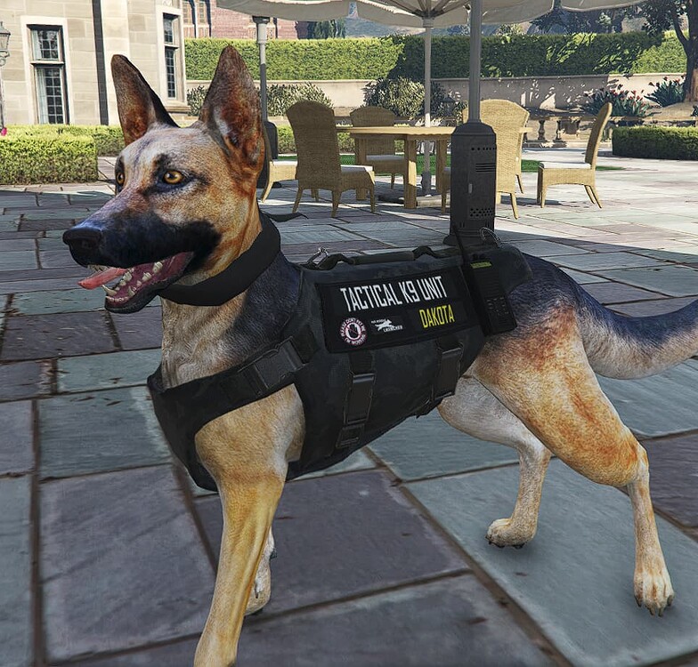 FREE | Rework/Edit | Animal Ped | FiveM Ready | German Shepherd ...