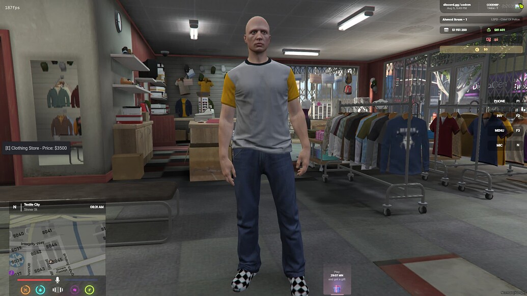 FiveM ESX illenium clothing - Server Discussion - Cfx.re Community
