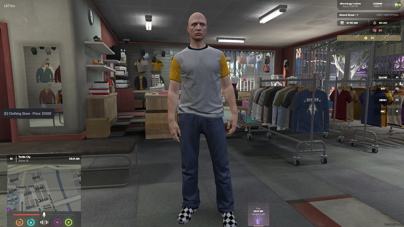 FiveM ESX illenium clothing - Server Discussion - Cfx.re Community