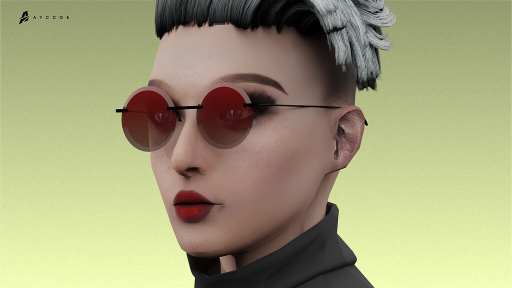 Rimless Round Glasses (MP FM) - FiveM Releases - Cfx.re Community