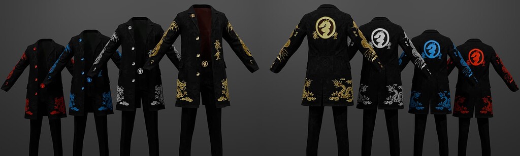 [PAID] Triad’s Gang Coats Clothing Package! - FiveM Releases - Cfx.re ...