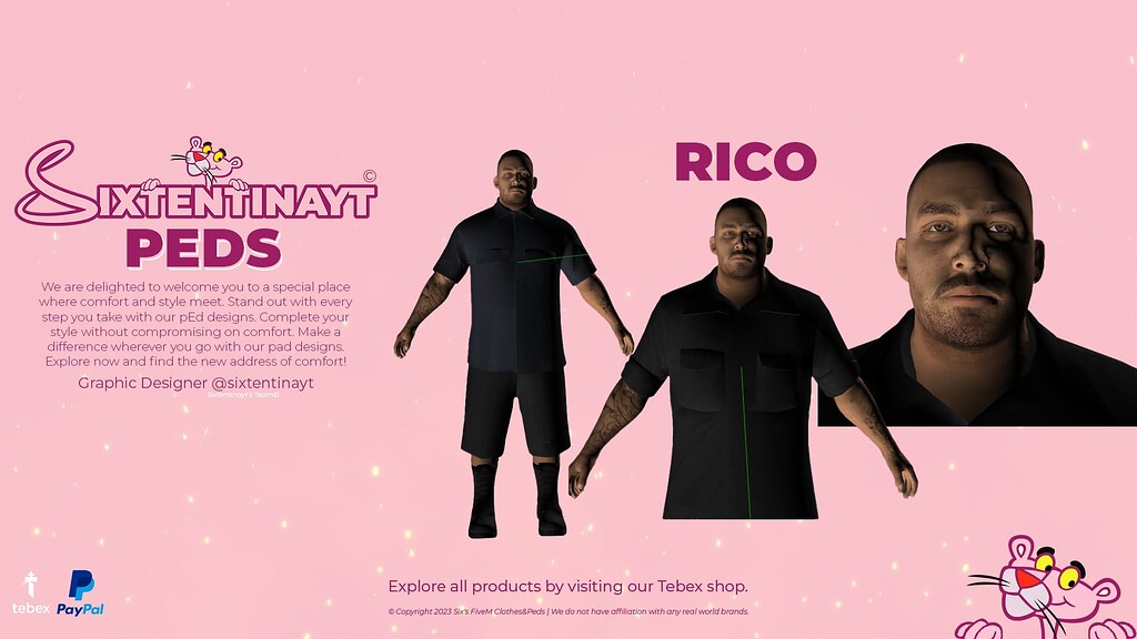 Rico Ped Model [35%off][PAID][PED] - FiveM Releases - Cfx.re Community