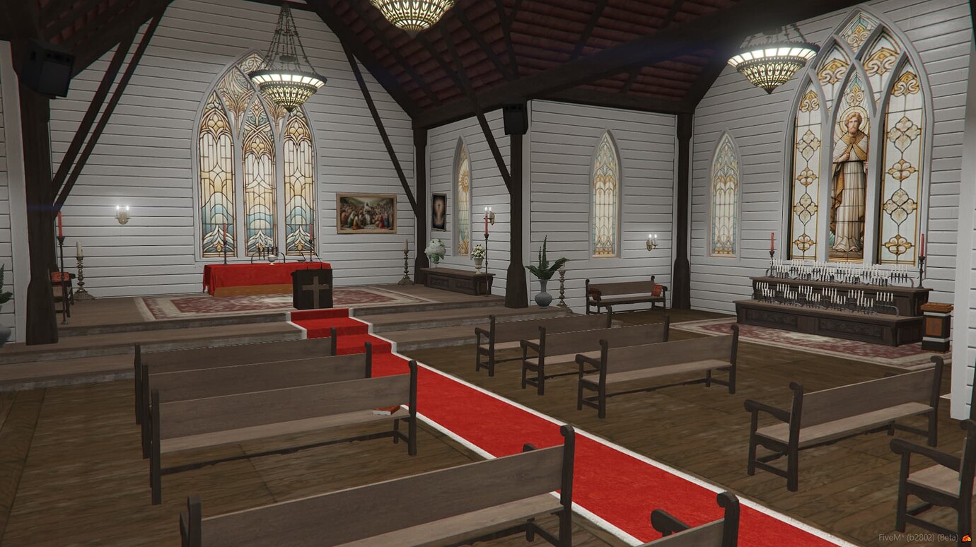 [MLO] Church ( 4 interiors , 3 locations + props ) - FiveM Releases ...