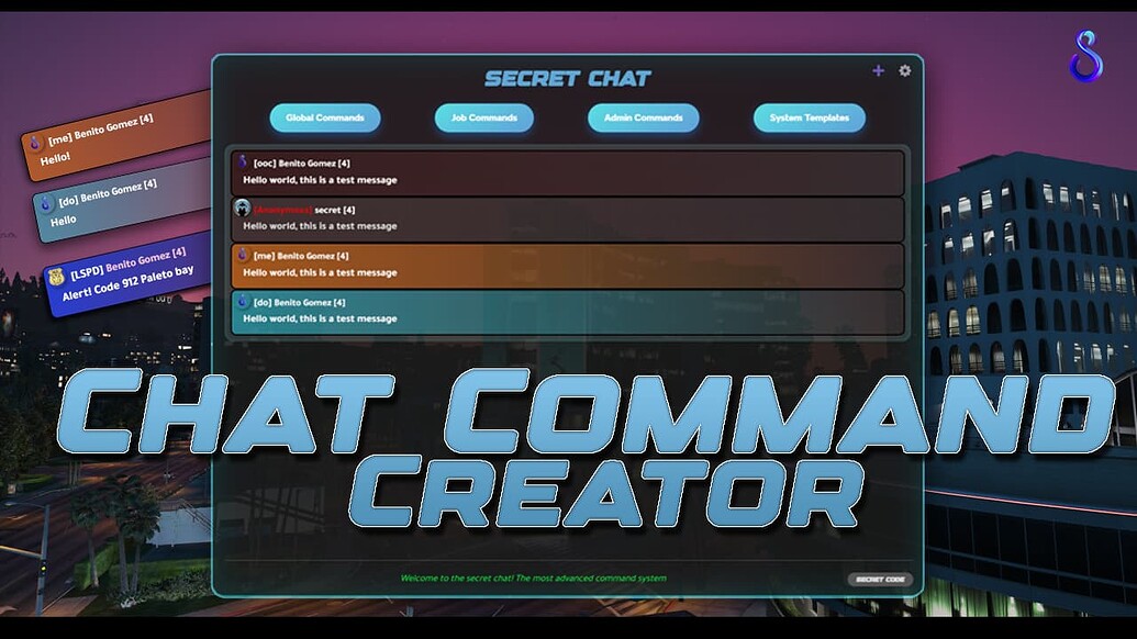 Command Creator | In-Game Command Creatorfor FiveM | Fully Customizable ...