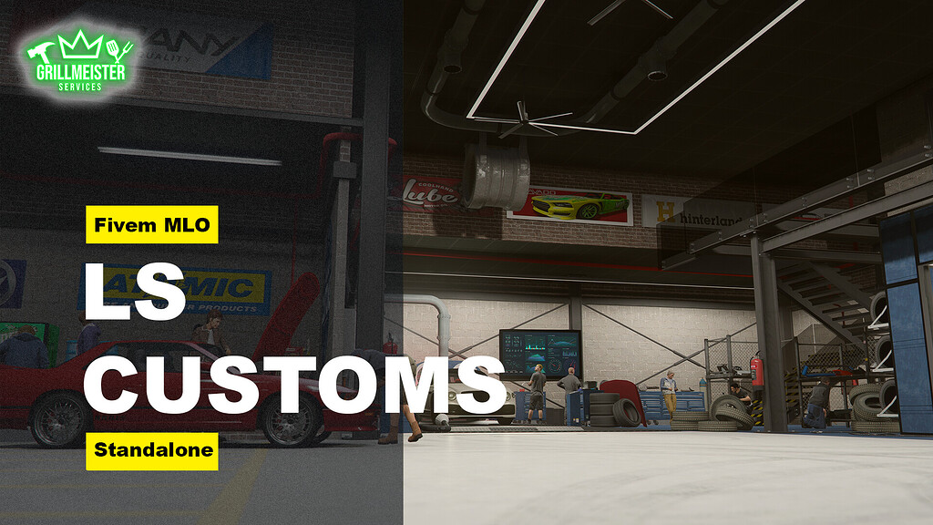 [GRS] LS Customs | MLO | Grillmeister-Services - FiveM Releases - Cfx ...