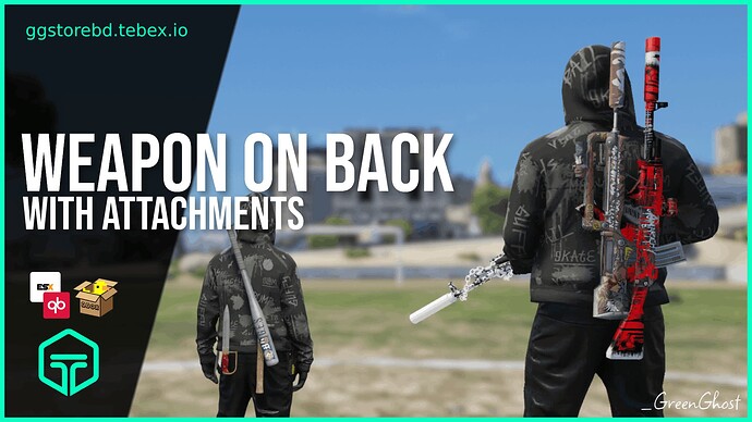 Back Item System [QB/QBOX/ESX] - FiveM Releases - Cfx.re Community