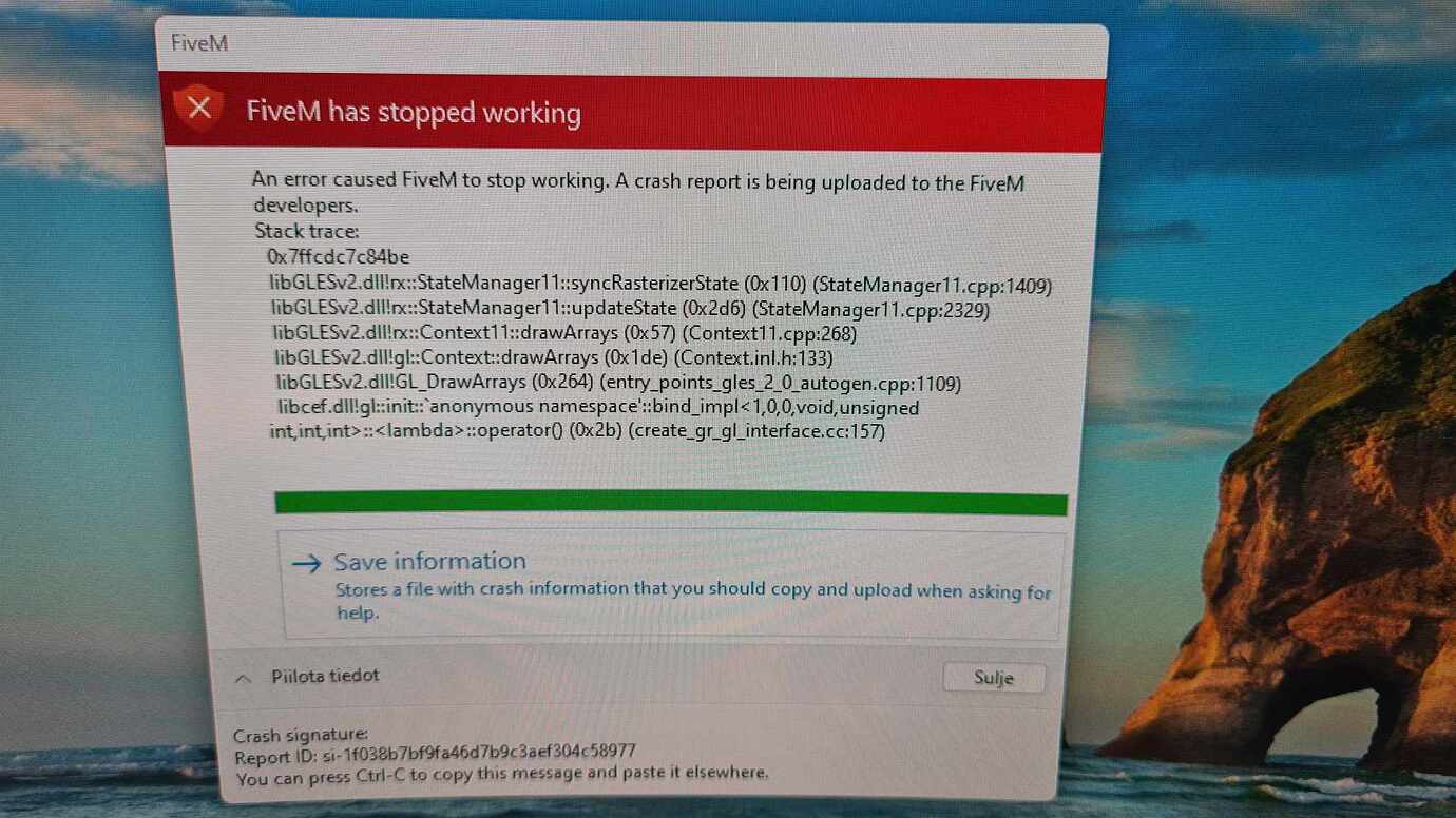 D3d11.dll Error crashes constantly Fivem - FiveM Client Support - Cfx ...