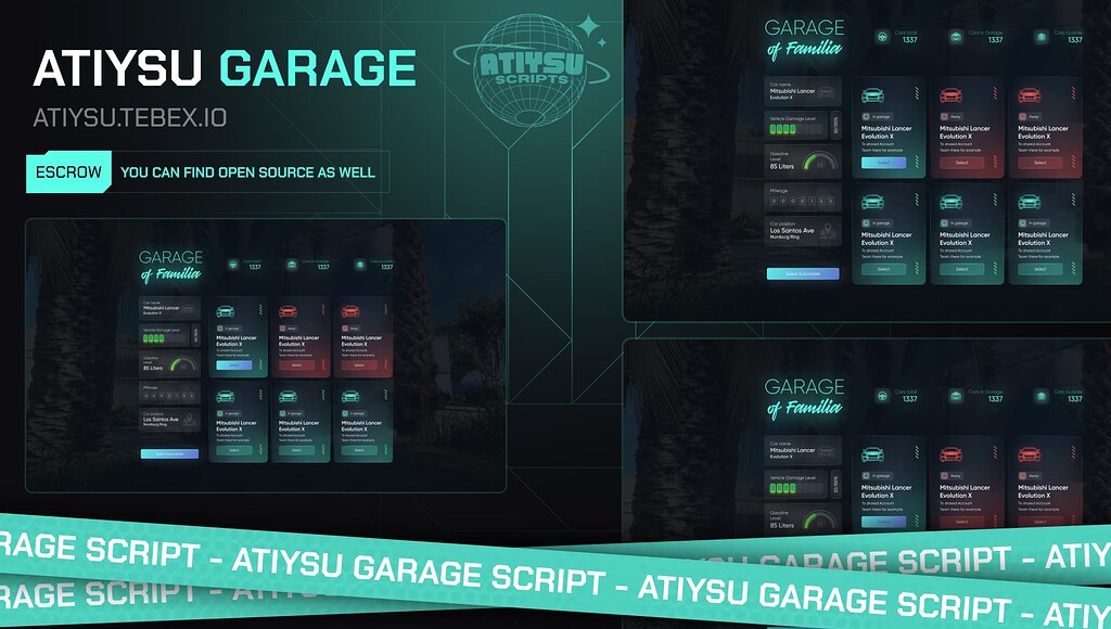 [QB & ESX] Garage Script | Advanced Garage Script - FiveM Releases - Cfx.re Community