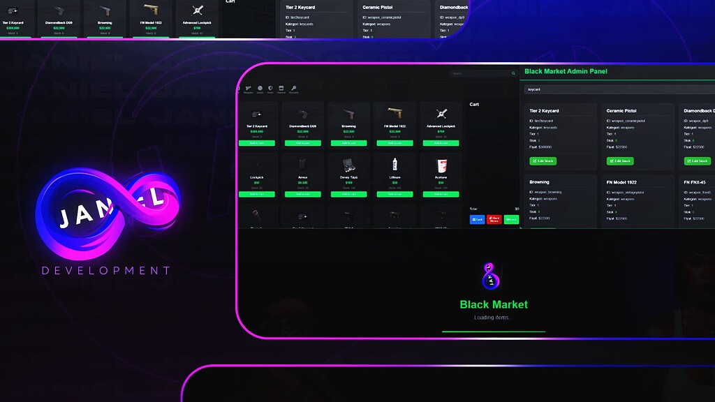 Blackmarket (Tier / Keycard) - FiveM Releases - Cfx.re Community