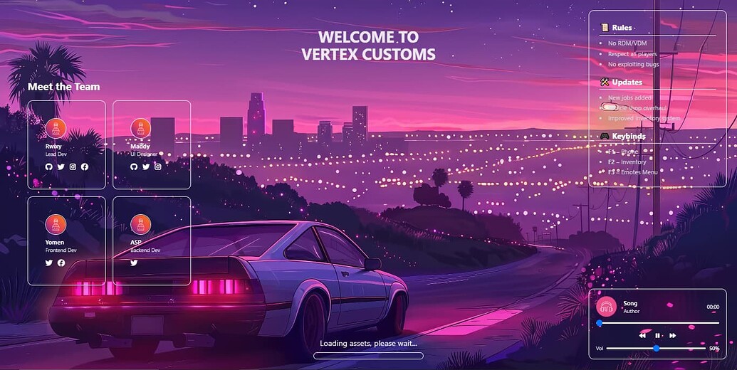 TRD Loading Screen - FiveM Releases - Cfx.re Community